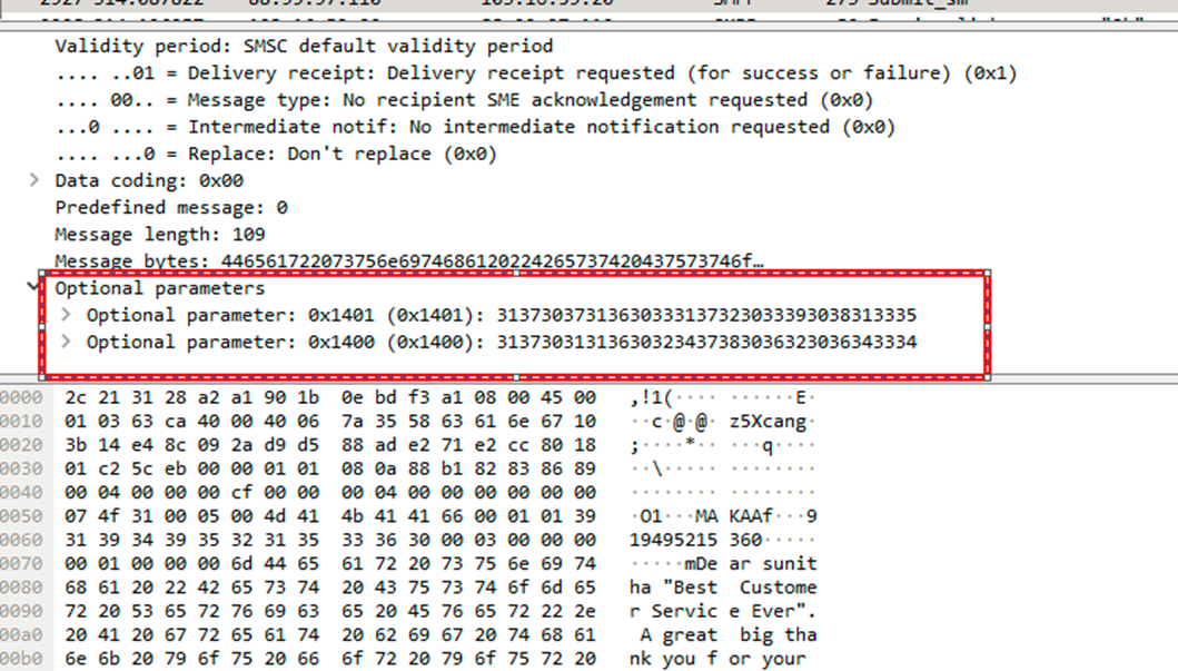 DLT Error Code Details | SMPP v3.4 Protocol Specification